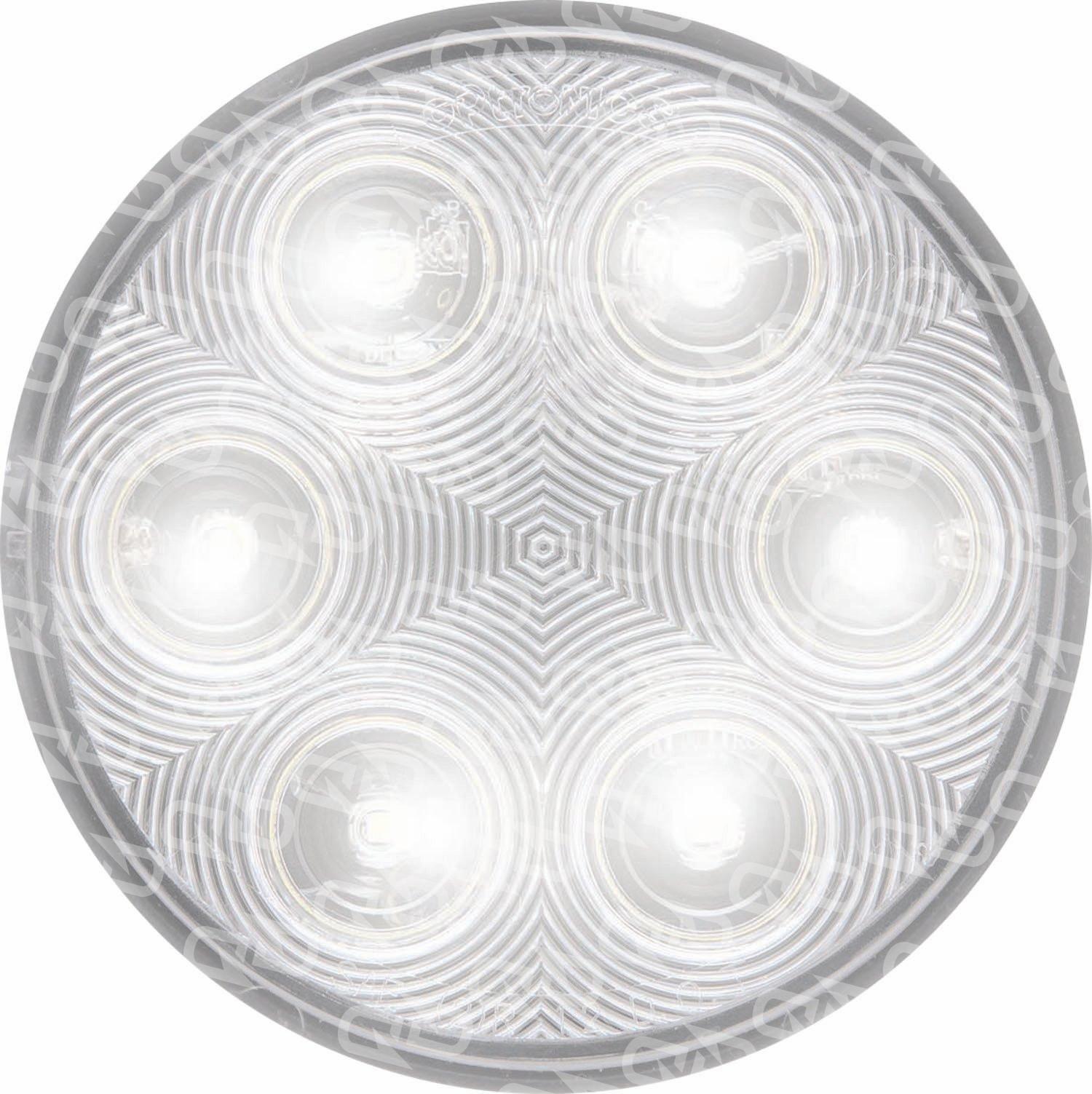 Optronics Round Back-Up Light, Fleet Count, 4-inch, Six Diodes OPT ...