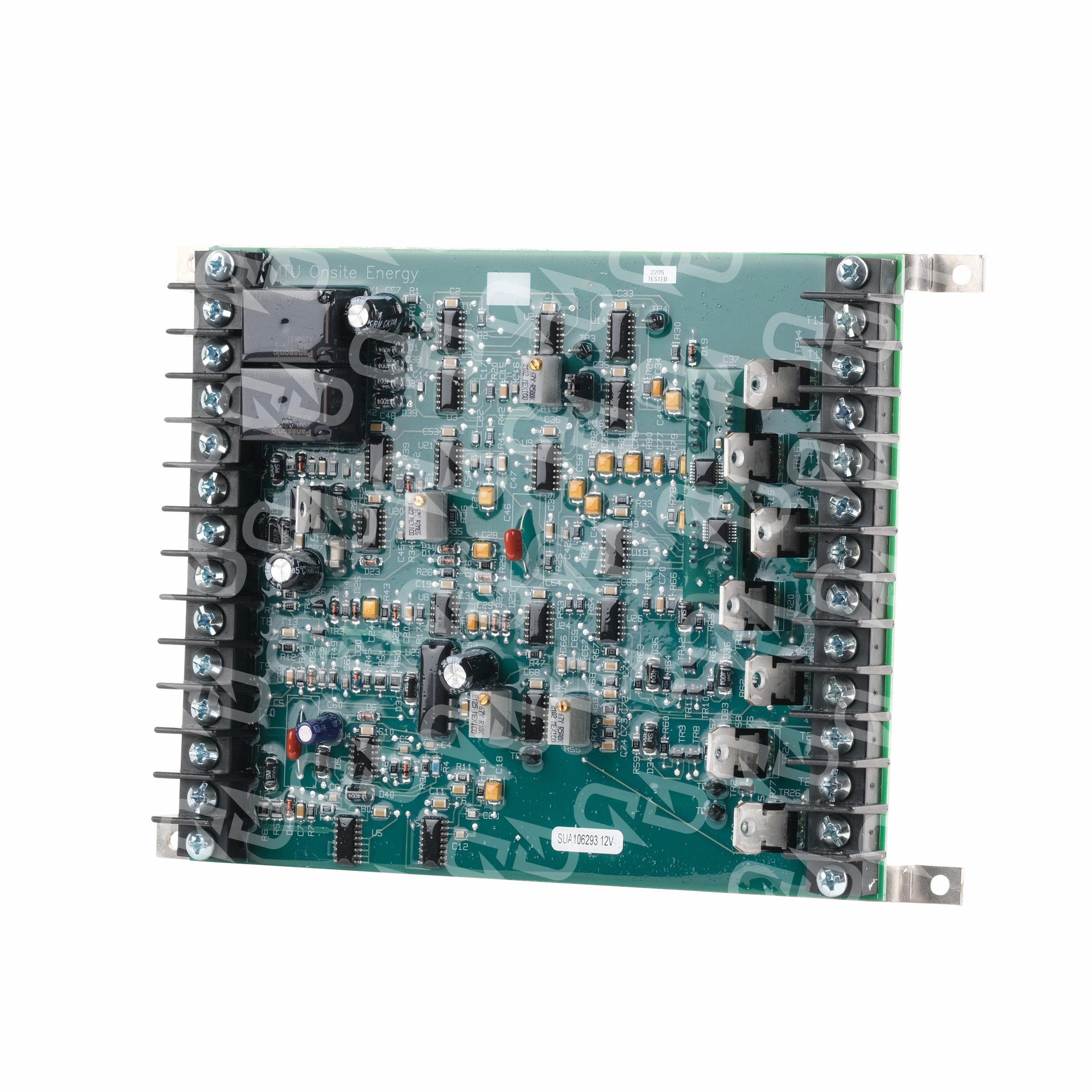 MTU Katolight Generator Circuit Board, 12-Volt, Engine Control ...