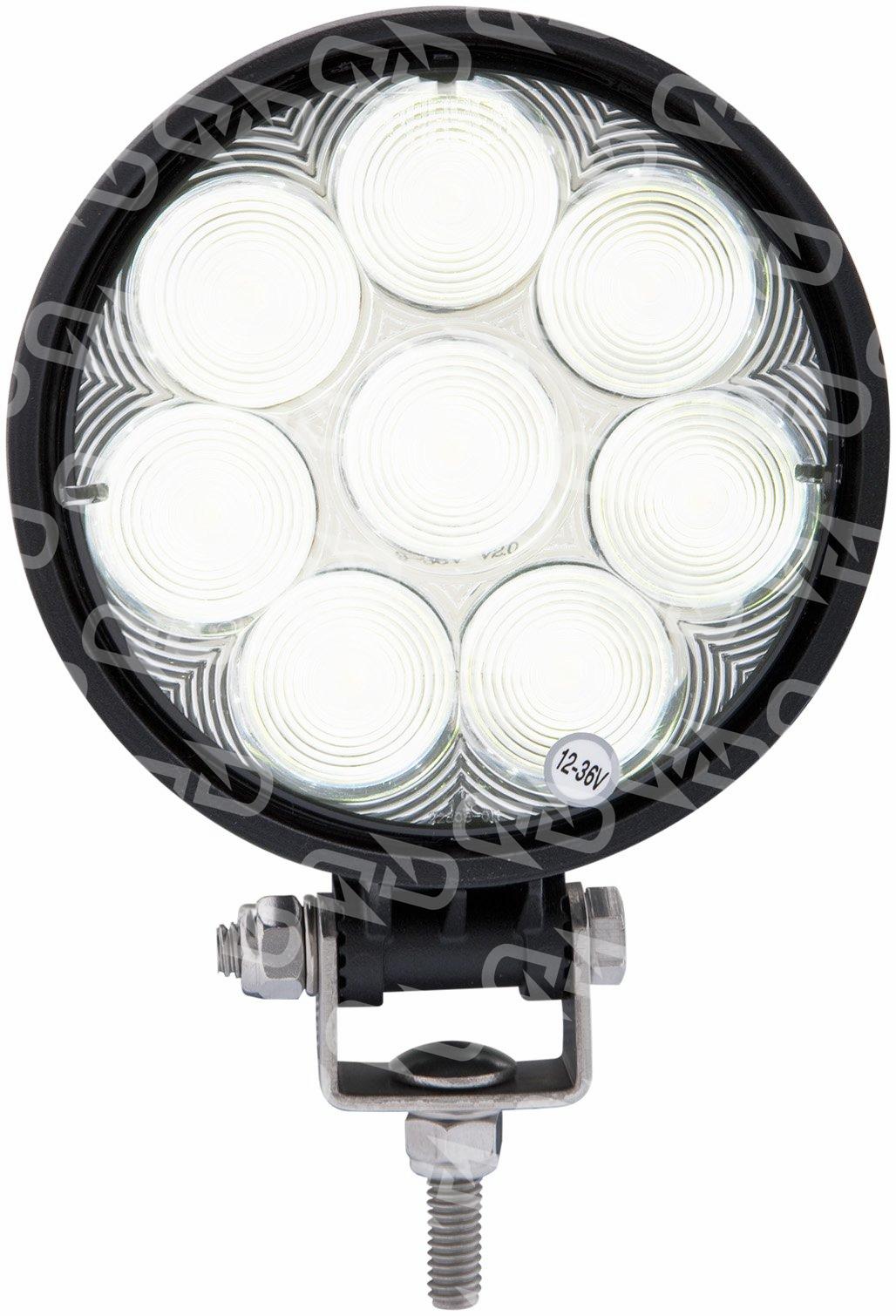 Optronics LED Flood/Work Light, 4.5-inch Round, Eight Diodes OPT ...